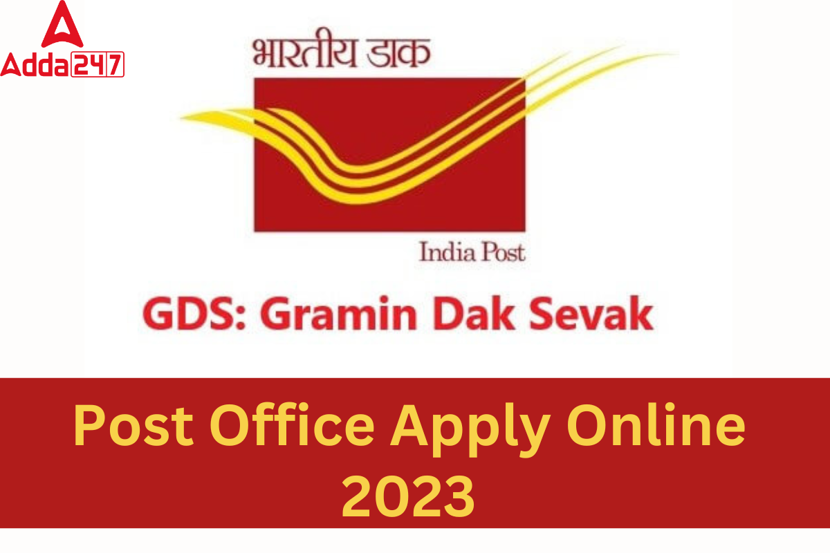 Post Office Application Form 2023 Link Last Date 23rd August Post Office Application Form 2023 Link Last Date 23rd August