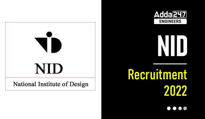 NID Recruitment 2022 Out, Apply Online Now