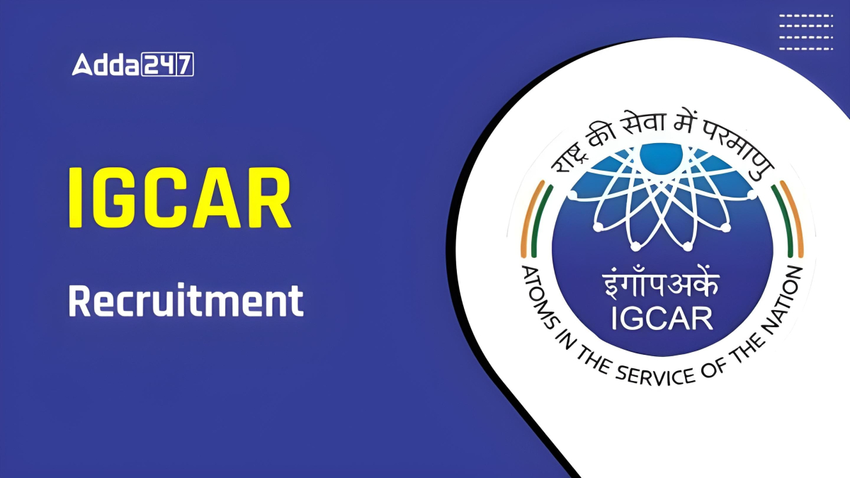 IGCAR Recruitment 2024, Apply For 198 Apprentice Posts