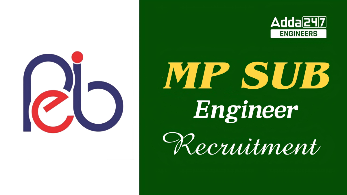 MP Sub Engineer Exam Date 2024, Check Complete Exam Schedule For 283 Posts MP Sub Engineer Exam Date 2024, Check Complete Exam Schedule For 283 Posts