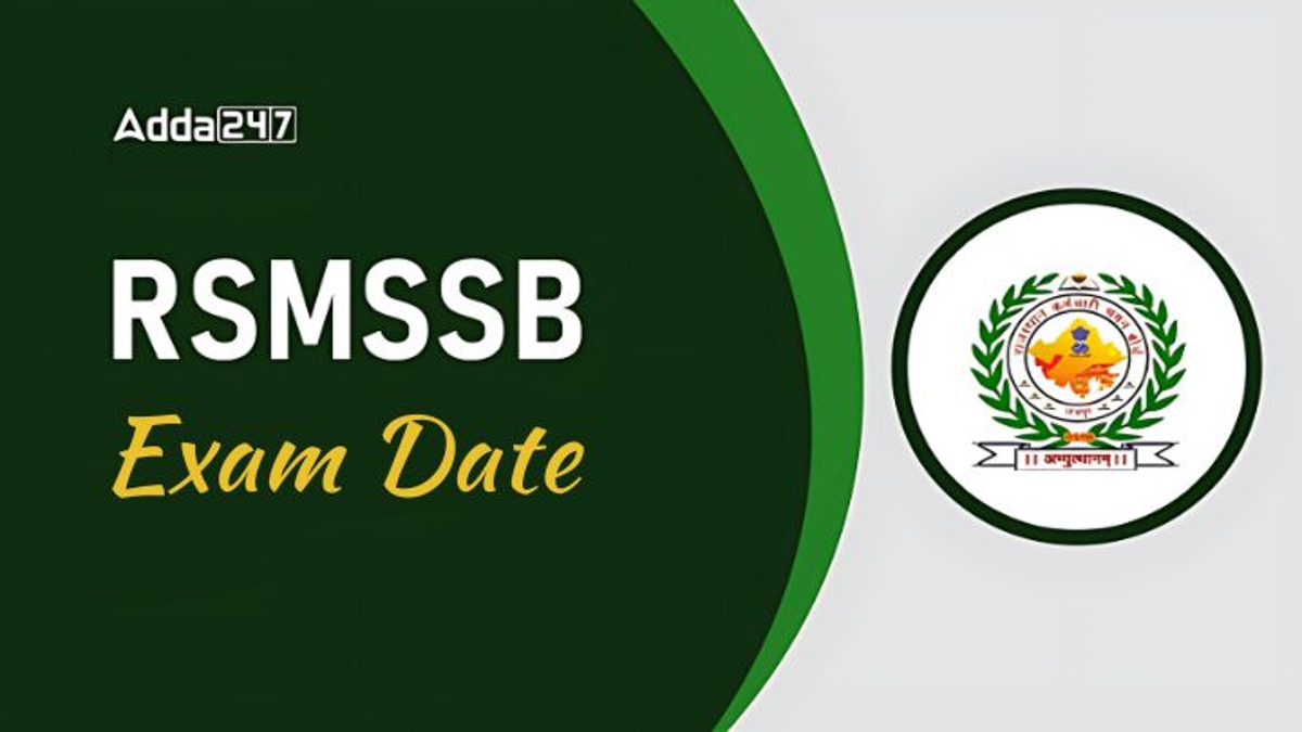 RSMSSB JE Exam Date 2024 Complete Exam Schedule For 1111 Posts