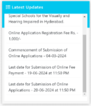 TS DSC Apply Online 2024, Application Form Started