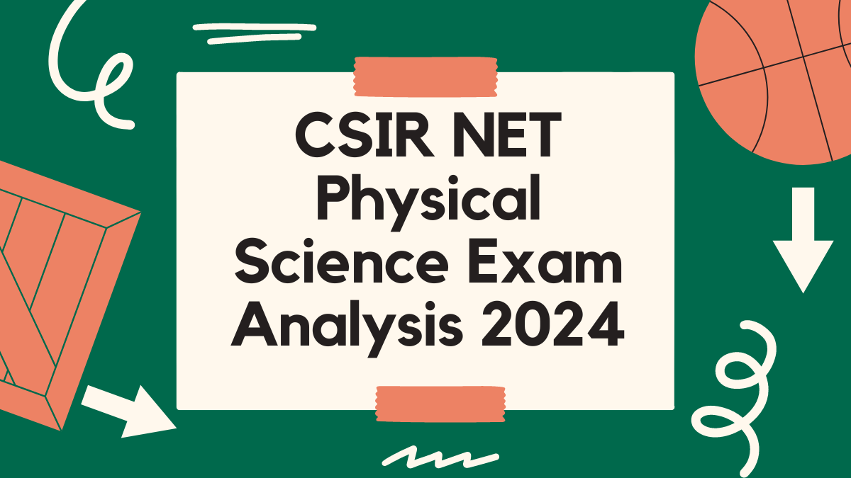 CSIR NET Exam Analysis 2024, Exam Review, & Difficulty Level For ... CSIR NET Exam Analysis 2024, Exam Review, & Difficulty Level For ...