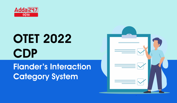 OTET 2022 CDP - Flander's Interaction Category System