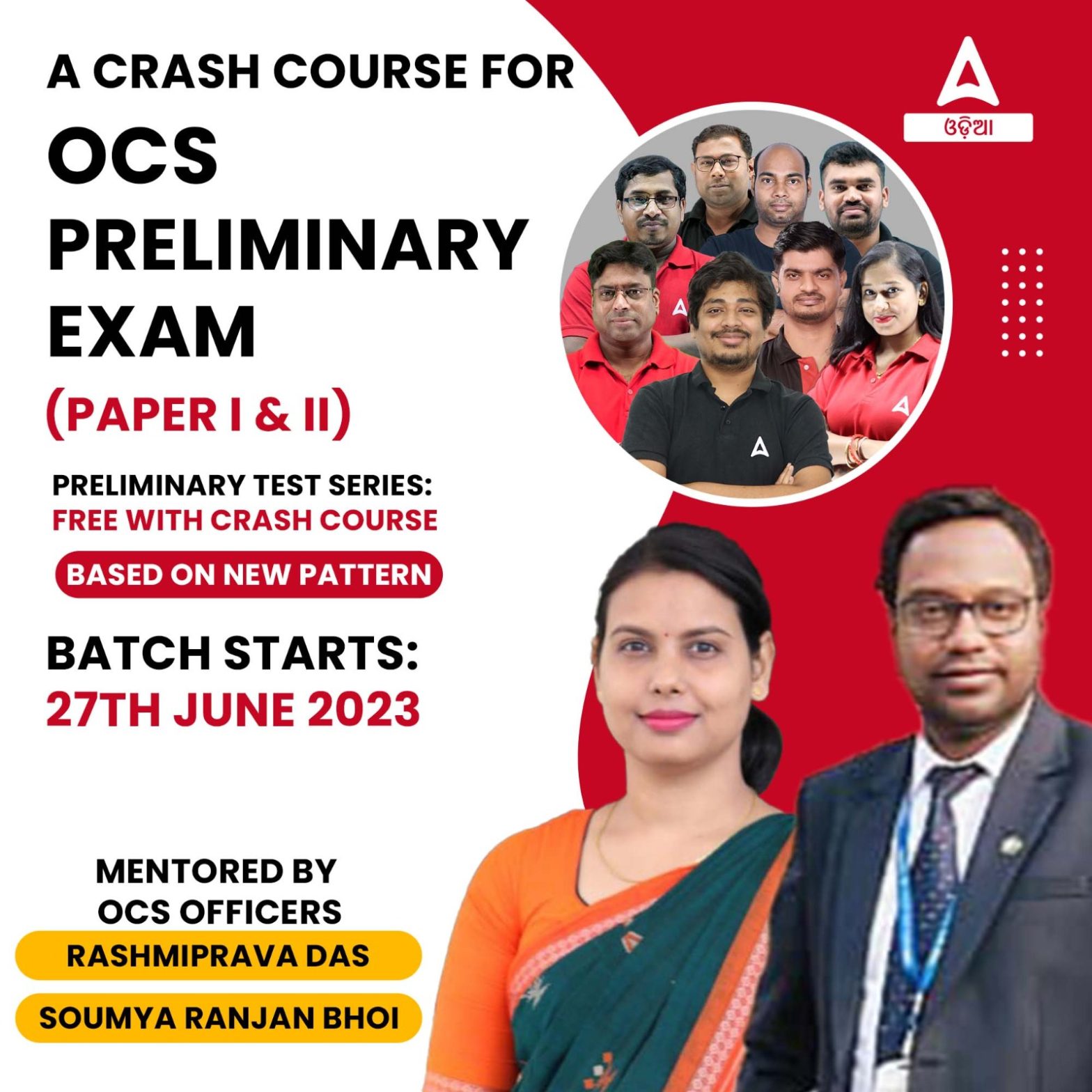 A Comprehensive Crash Course For OCS Preliminary Exam 2023