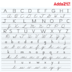 Cursive Writing A to Z, Capital and Small Cursive Letters