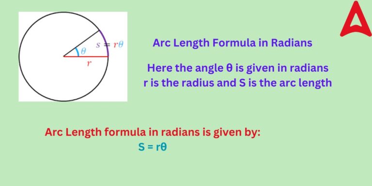 Arc Length Formula- Definition, Proof, Examples