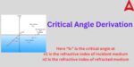 Critical Angle: Definition, Formula, Derivation, Examples for Class 10 ...