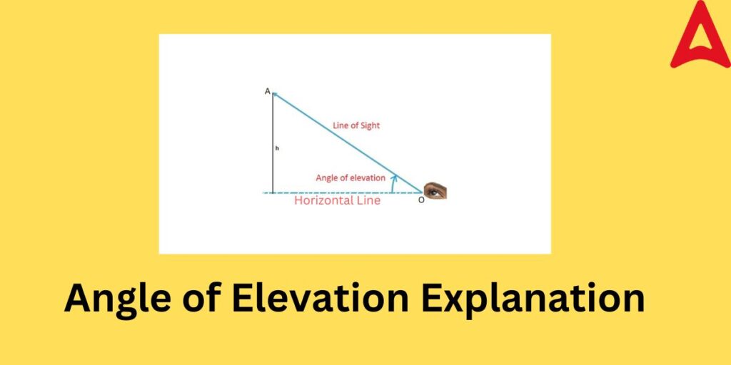 Angle of Elevation- Definition, Formula, Diagram, Examples