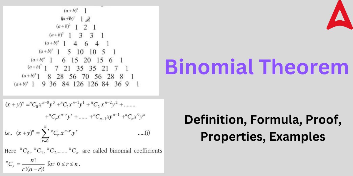 Binomial Theorem Definition Formula Proof Examples Pdf