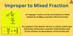 Mixed Fraction - Definition, Formula, Examples