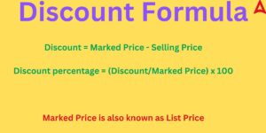 Discount Formula- Check Loss Discount Percentage Formula