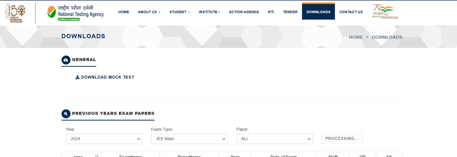 JEE Main Previous Year Question Papers with Solutions, Check Most ...