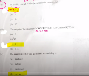ICSE Computer 2024 Answer Key, with Solved Paper PDF
