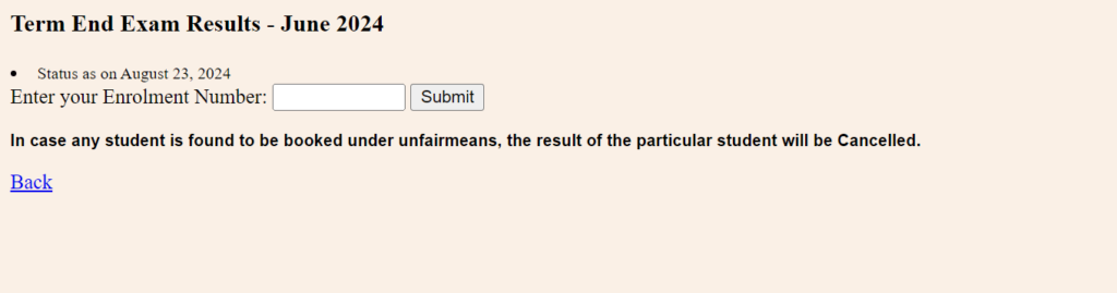 IGNOU Result June 2024 Out, Check Term End Results Link