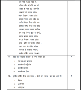 Class 12 Hindi Sample Paper 2024-25 Out, Download Question Paper PDF