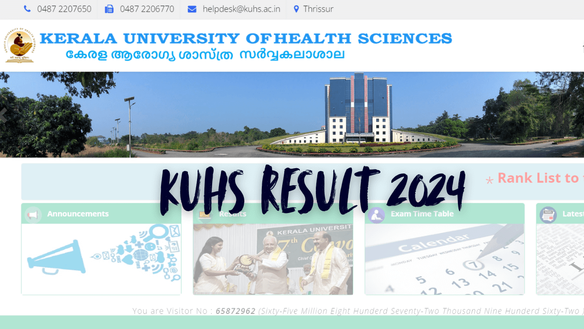 KUHS Result 2024 OUT, Download MBBS, BSc, Nursing, BASLP, BDS Marksheet ... KUHS Result 2024 OUT, Download MBBS, BSc, Nursing, BASLP, BDS Marksheet ...