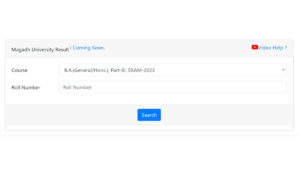 Magadh University Result 2021-24 Out, Download Part 1, 2, 3 UG, PG ...