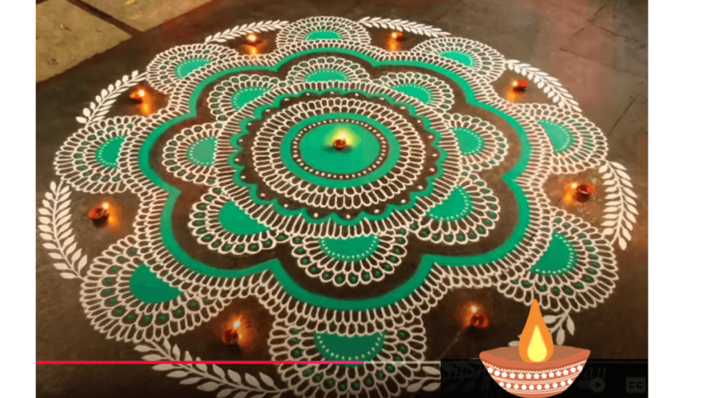 Diwali Rangoli Easy Design 2025: Simple Rangoli Designs for Competition ...