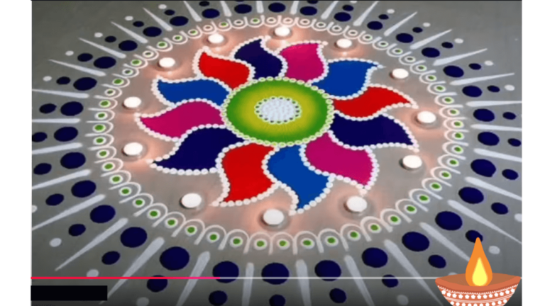 Diwali Rangoli Easy Design 2025: Simple Rangoli Designs for Competition ...