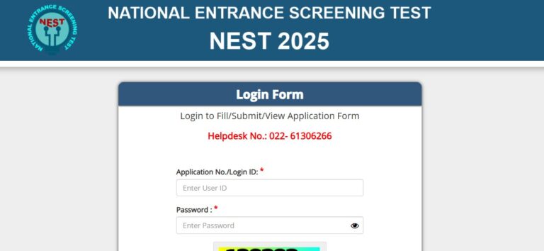 NEST Result 2025 Out @nestexam.in, Check Direct Link to Download NEST ...