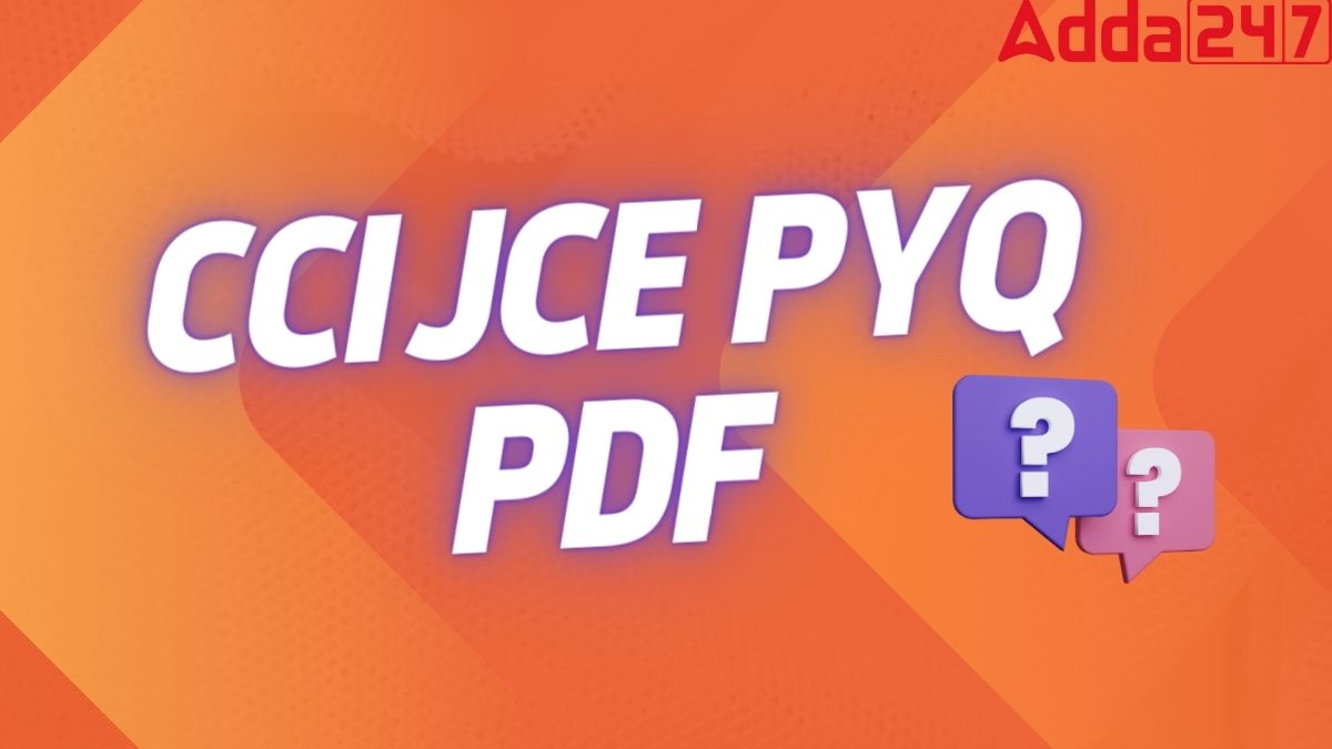 Cotton Corporation of India Previous Year Question Paper PDF