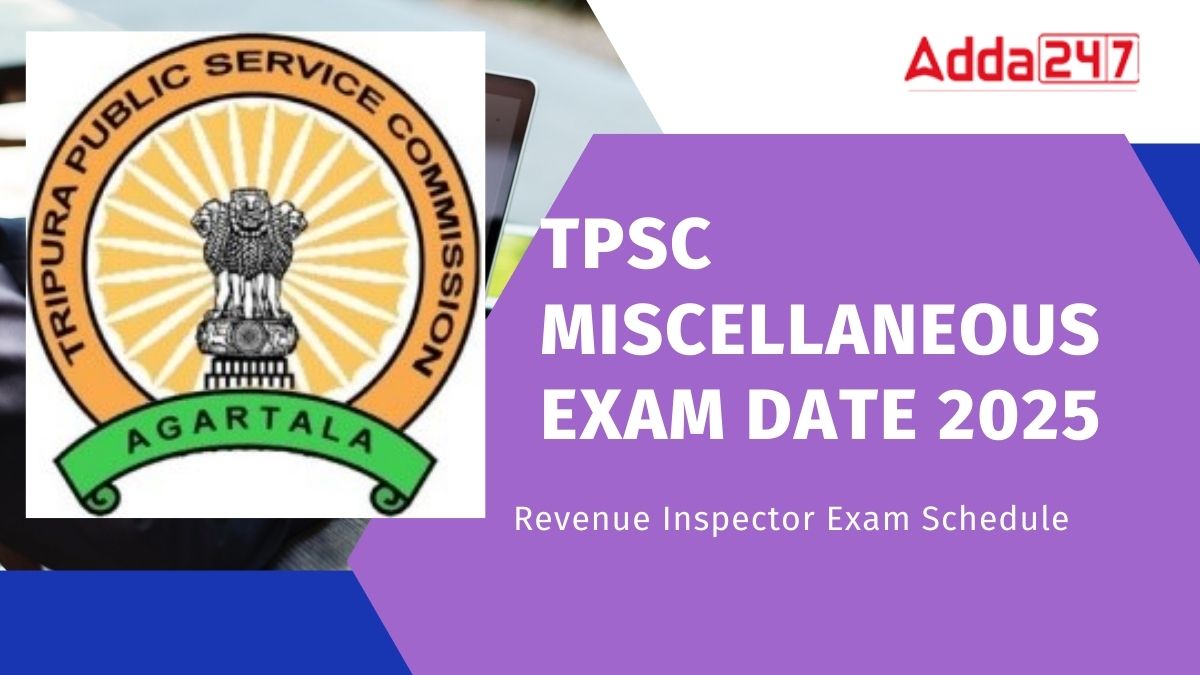 TPSC Miscellaneous Exam Date 2025, Admit Card Download Link Active Soon
