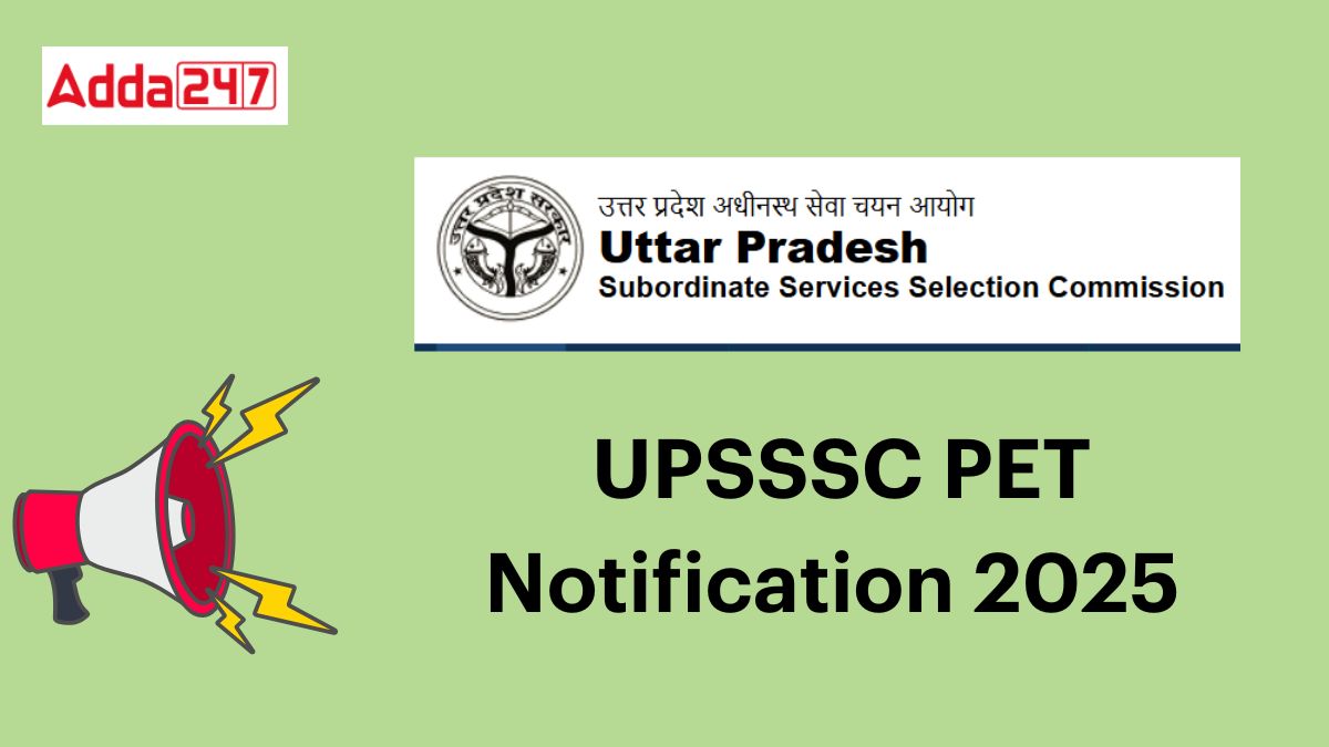 UPSSSC PET Exam Date 2025
