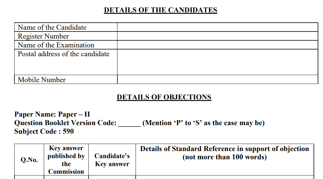 KPSC KAS Answer Key 2024 Out, Check Shift Wise Answer Key PDF