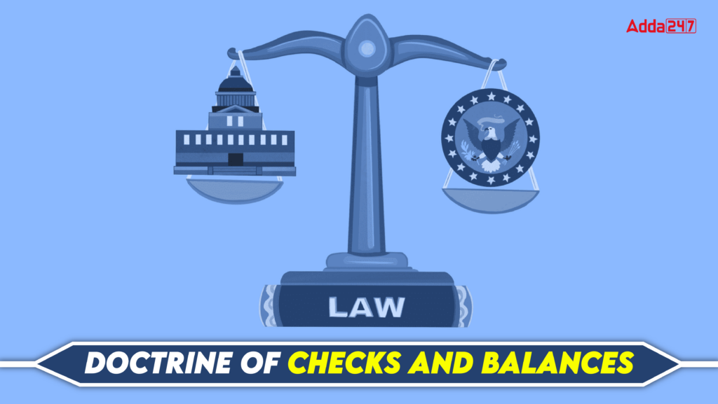 Doctrine of Checks and Balances in India, Theory and History
