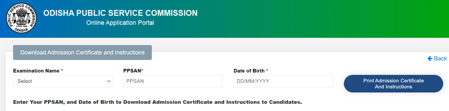 OPSC OCS Admit Card 2024 Out: Direct Link to Download PDF