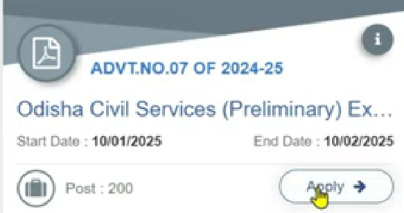 OPSC OCS Apply Online 2025 Started at opsc.gov.in, Apply Now